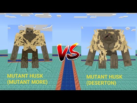 Mutant Husk Mutant More Vs Mutant Husk Mechanicraft Mob Battle