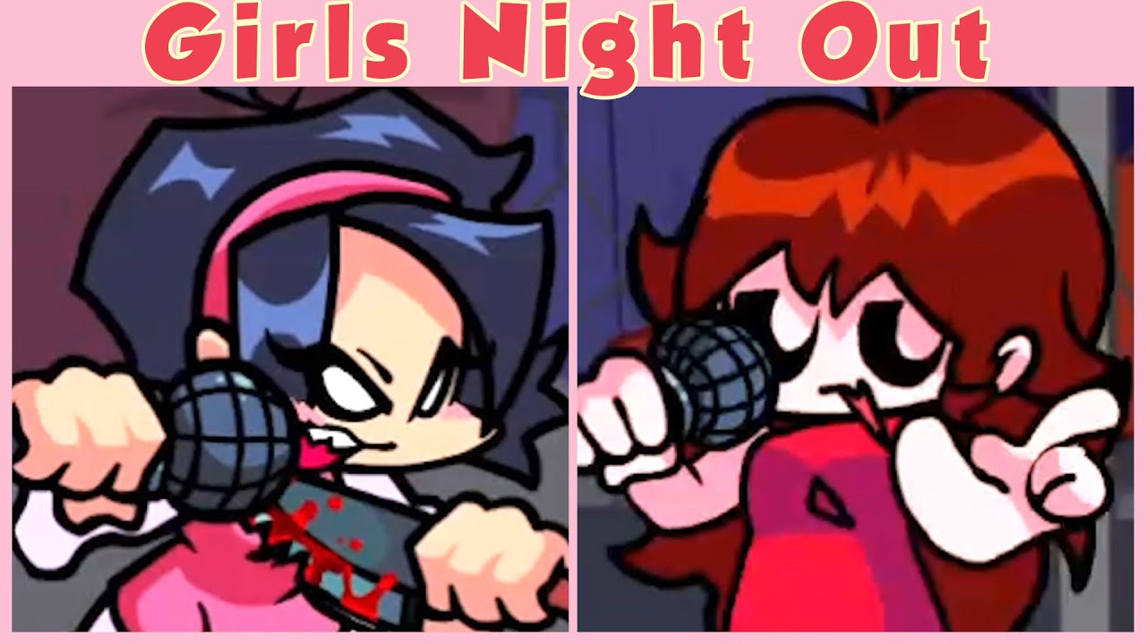 Friday Night Funkin Vs Nene Full Week Girls Night Out Rapper Gf