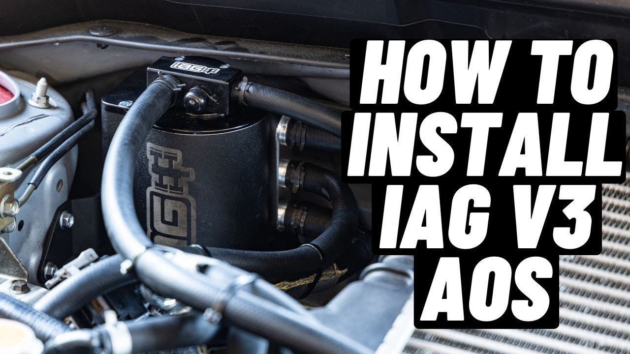 How To Install Iag V3 Aos On A Subaru Youtube