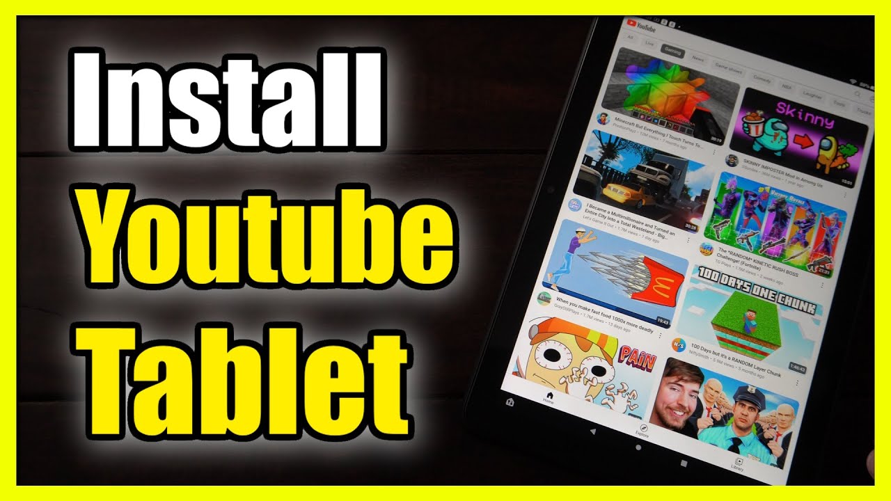 How To Get Install On Amazon Fire Hd 10 Tablet Fast Method