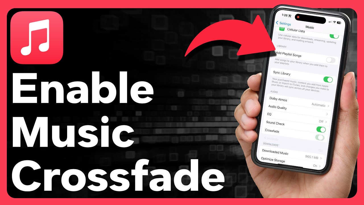 How To Enable Crossfade In Apple Music Youtube