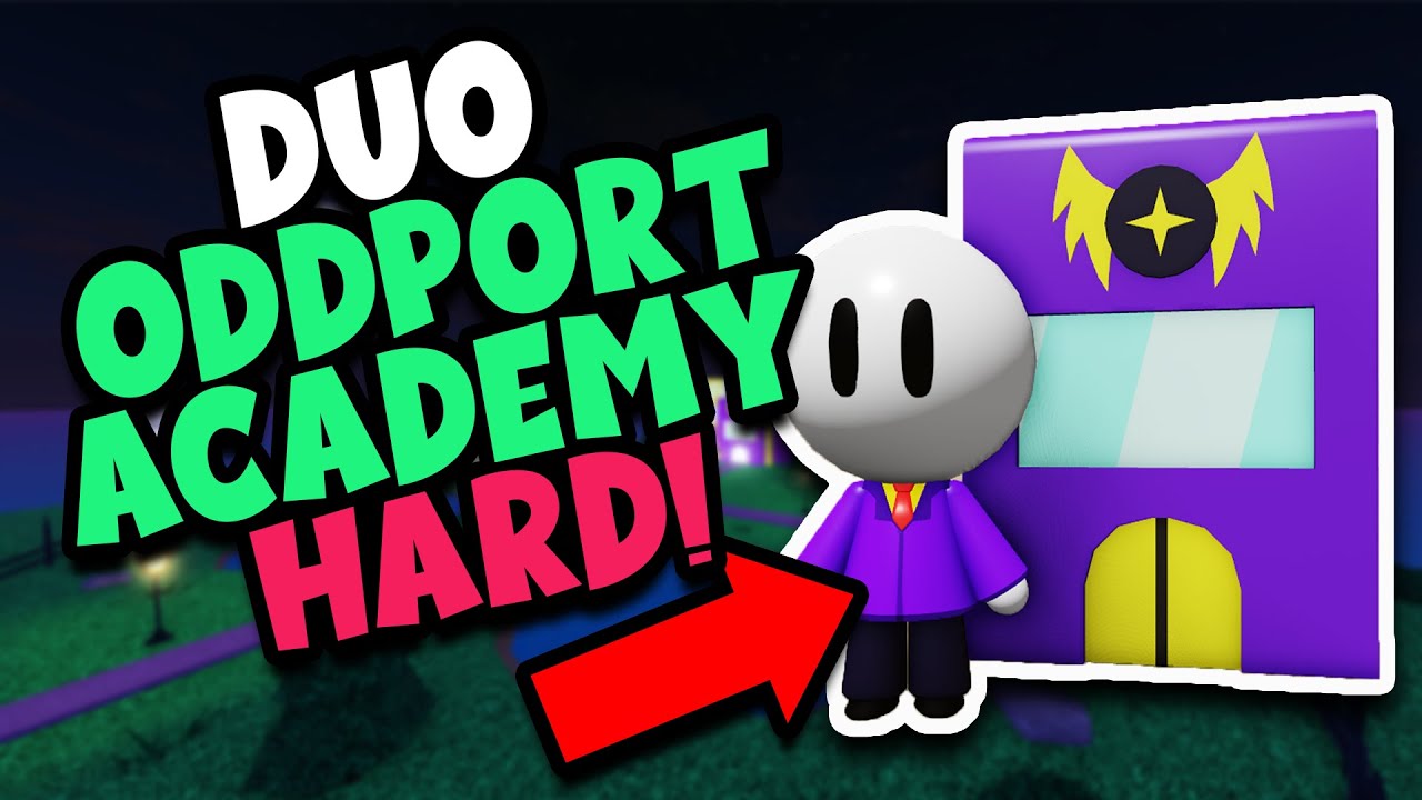 How To Duo Oddport Academy Map On Hard On Tower Heroes Roblox Youtube