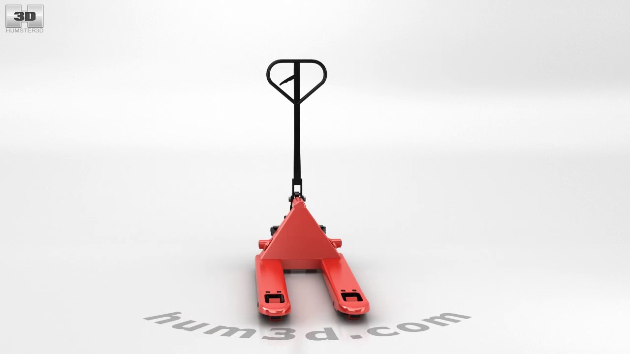 Hand Pallet Truck 3d Model By 3dmodels Org Youtube
