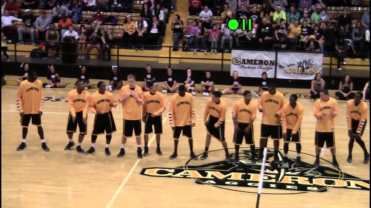 Cameron University Men S Basketball Dance At Aggie Madness Youtube