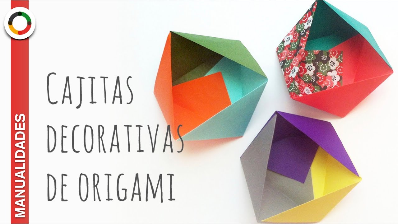 Origami Cmo Hacer Una Caja De Papel Como Hacer Cajas De