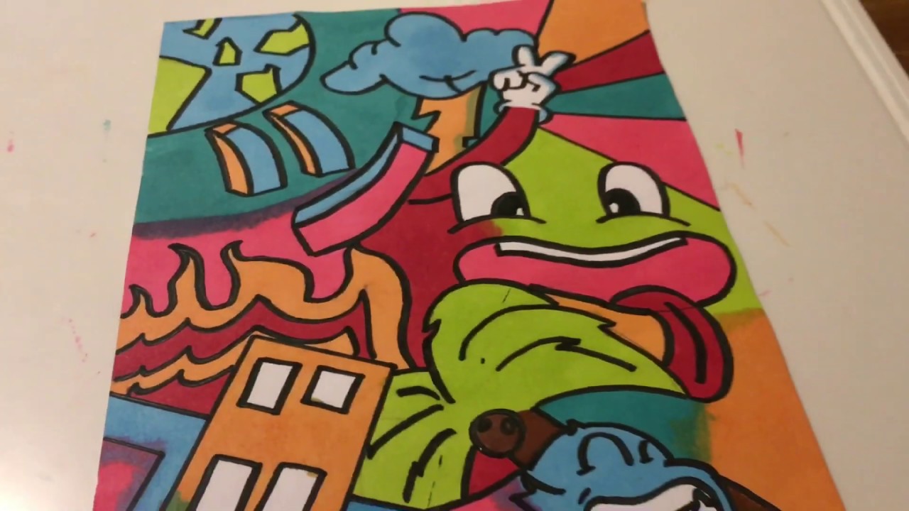 Shrimpy Inspired Doodle Doodle Art 2020 Youtube