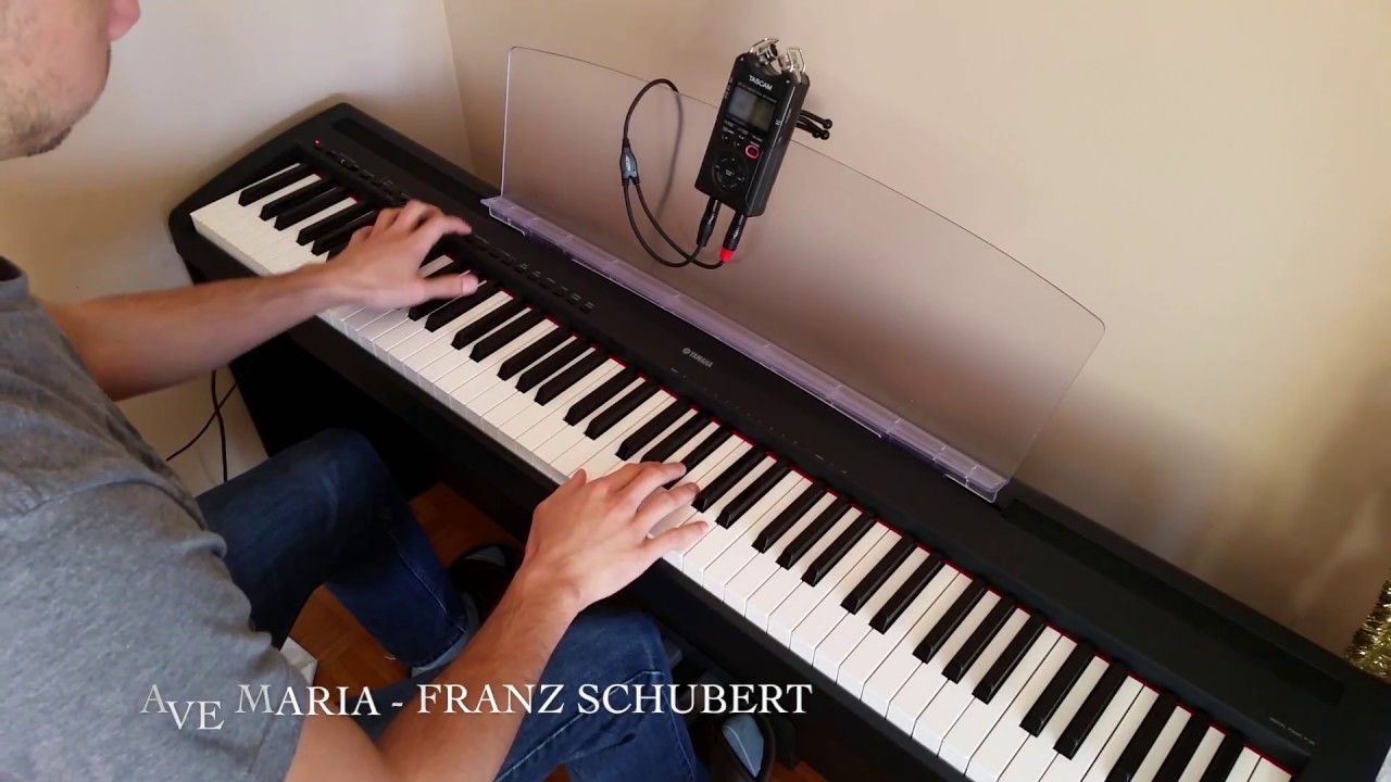 Ave Maria Franz Schubert Piano Cover Youtube Music