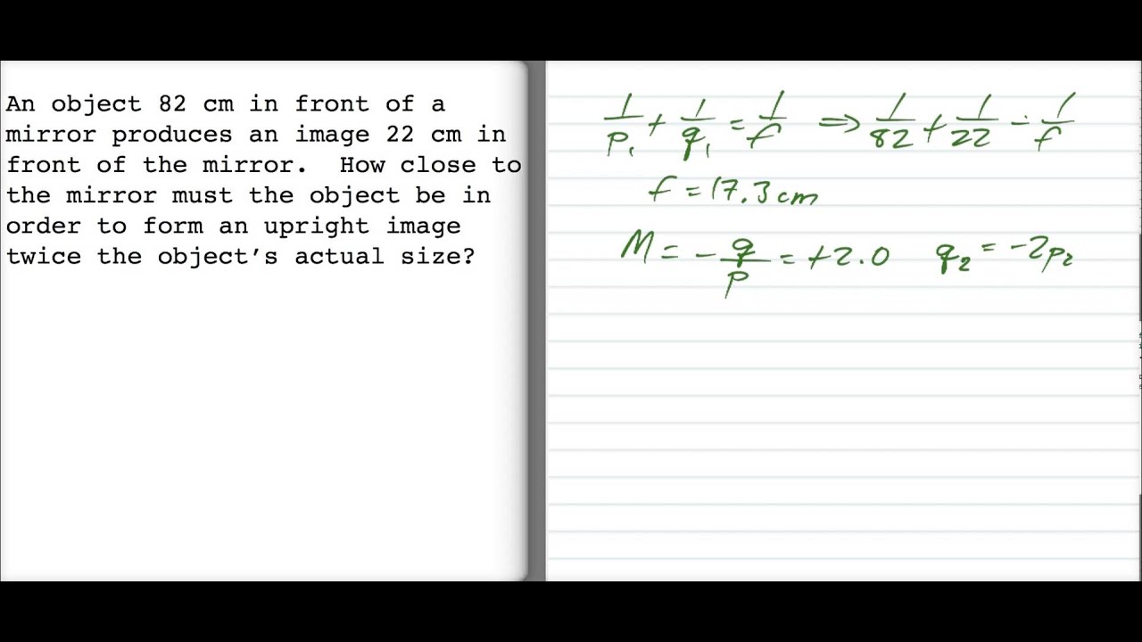Physics 10164 Spring 2014 Exam 4d Problem 2 Youtube