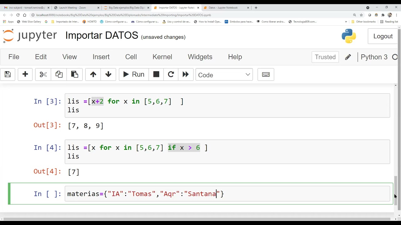 Importando Datos Con Python Youtube