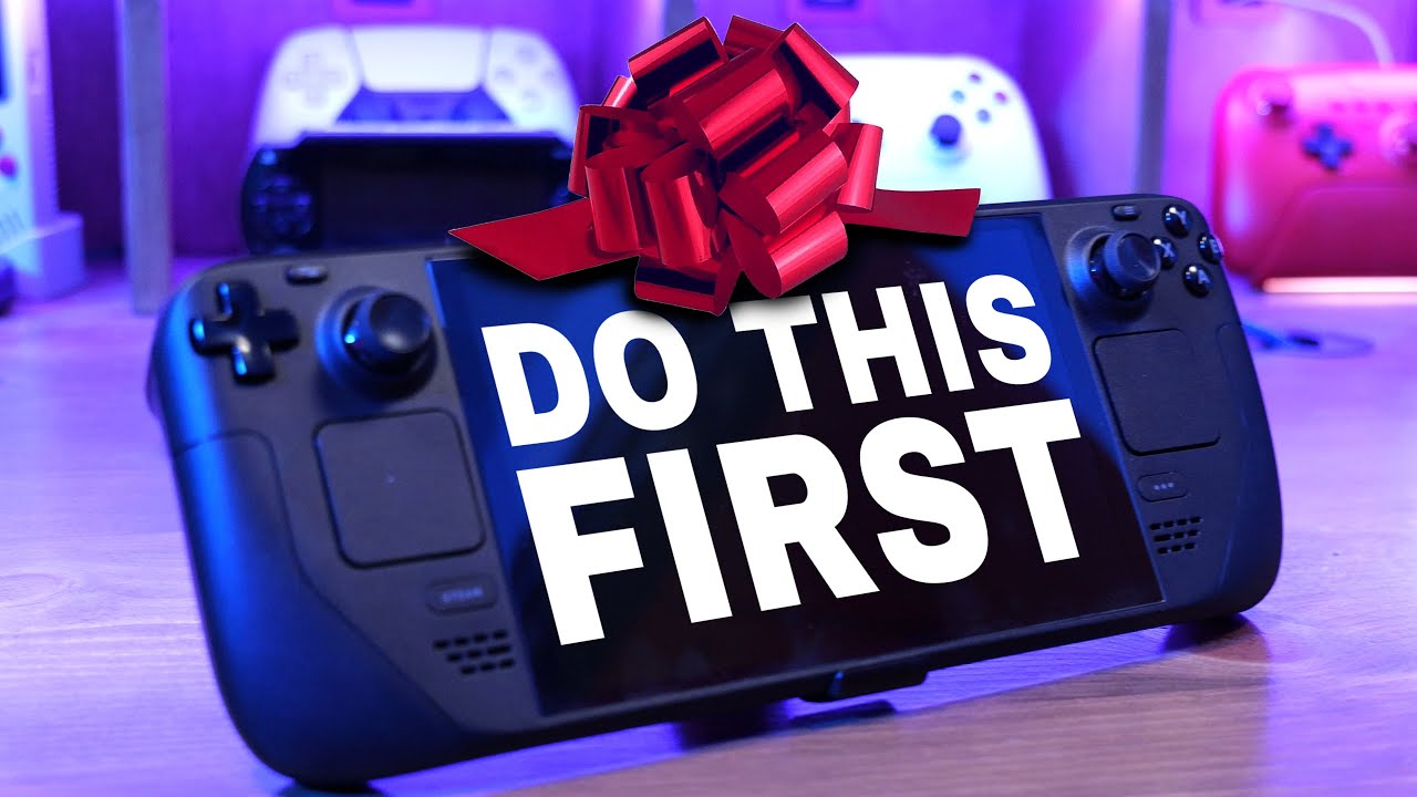 The First Things You Must Do With Your Steam Deck Oled Youtube