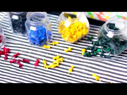 Diy Push Pin Art Youtube