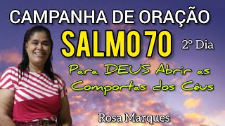 Campanha De Oração Salmo 70 Para Deus Abrir As Comporta Doovi