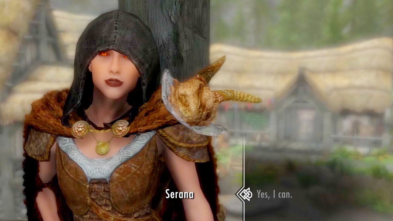 Serana Talks About Argonians Overpowered Ability Skyrim Anniversary