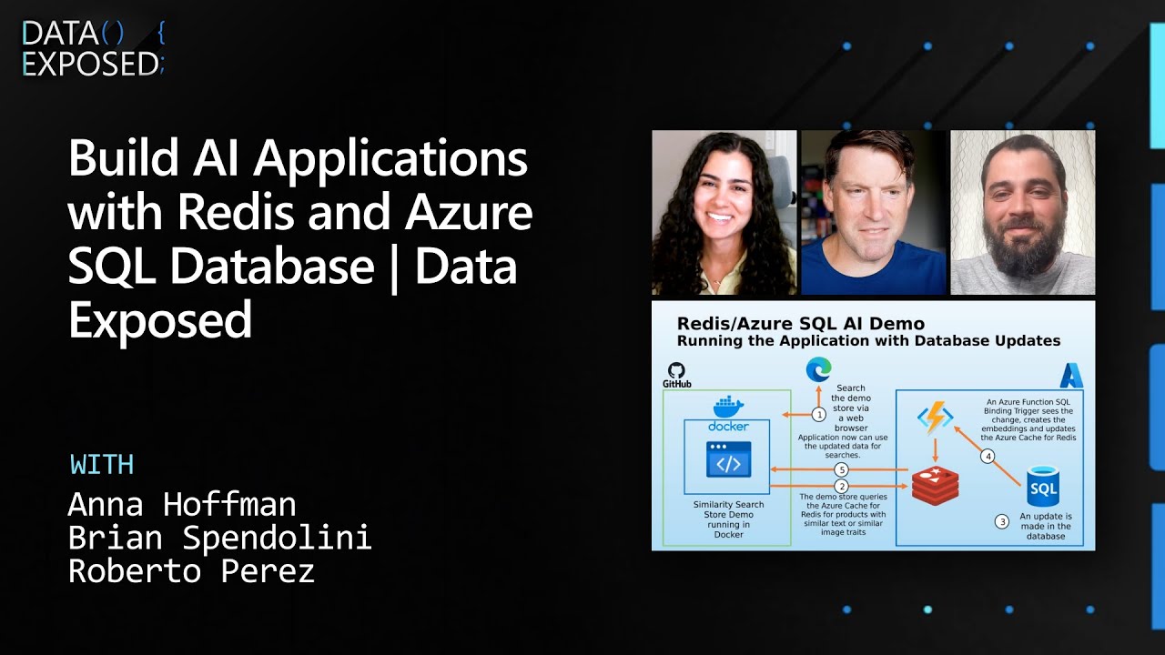 Build Ai Applications With Redis And Azure Sql Database Data Exposed