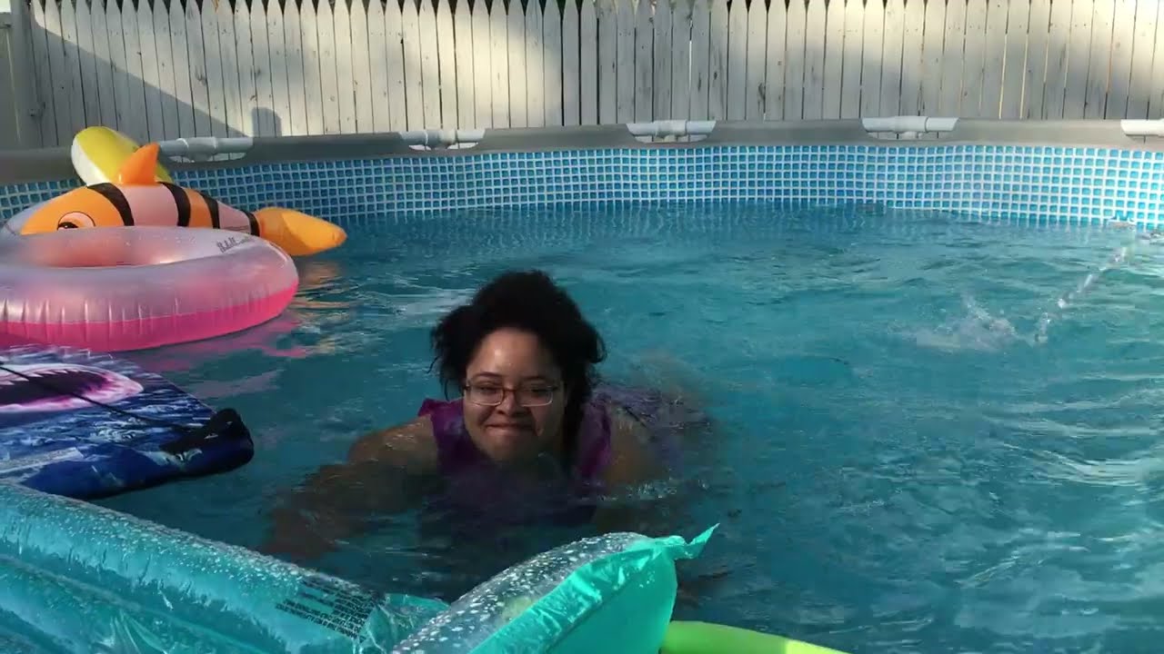 Asmr Pool Water Play Youtube