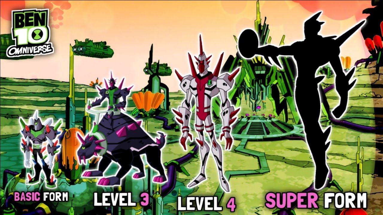 Ben 10 Chromastone Evolution To Supreme Ultimate Form Youtube