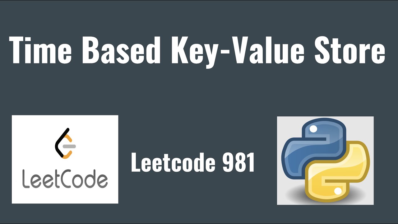 Leetcode 981 Time Based Key Value Store Youtube