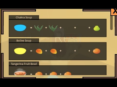 How To Craft Chakra Soup In Bloodlines Youtube