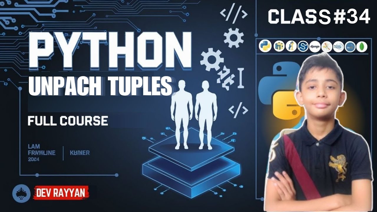 Python Unpack Tuples Python Tutorial Lesson 34 Youtube