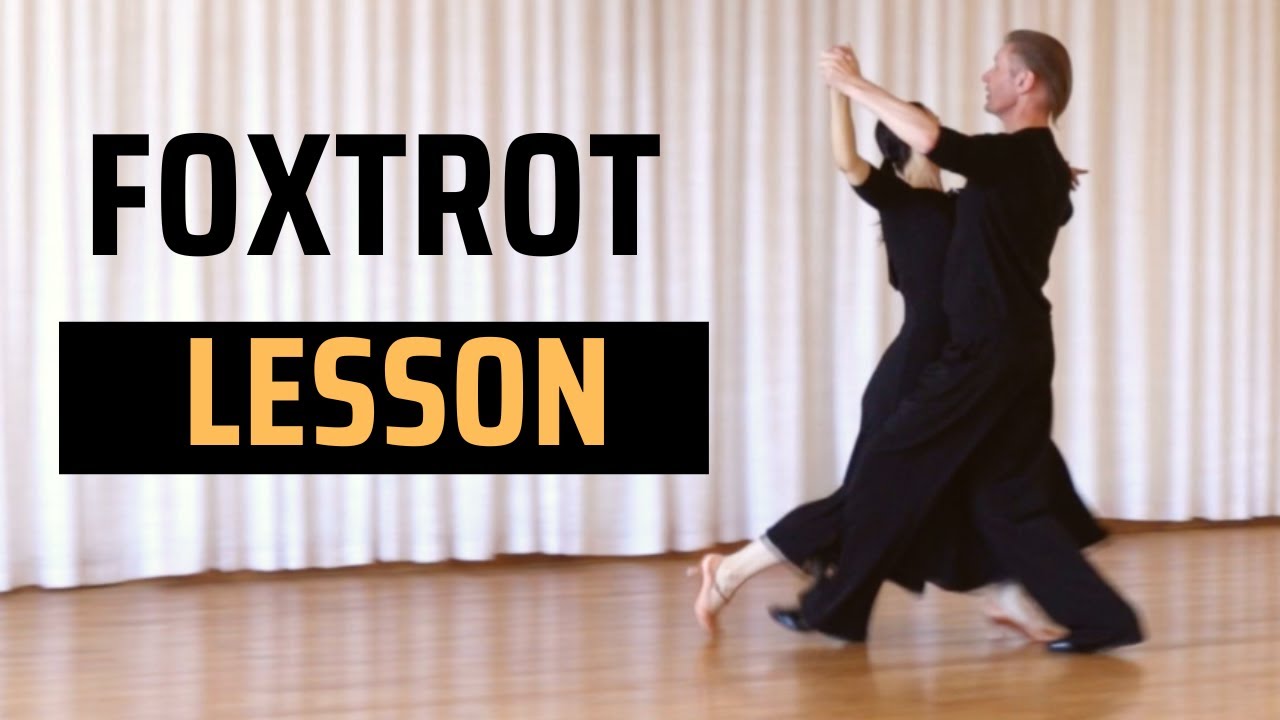 Foxtrot Lesson Routine Tips Techniques Youtube