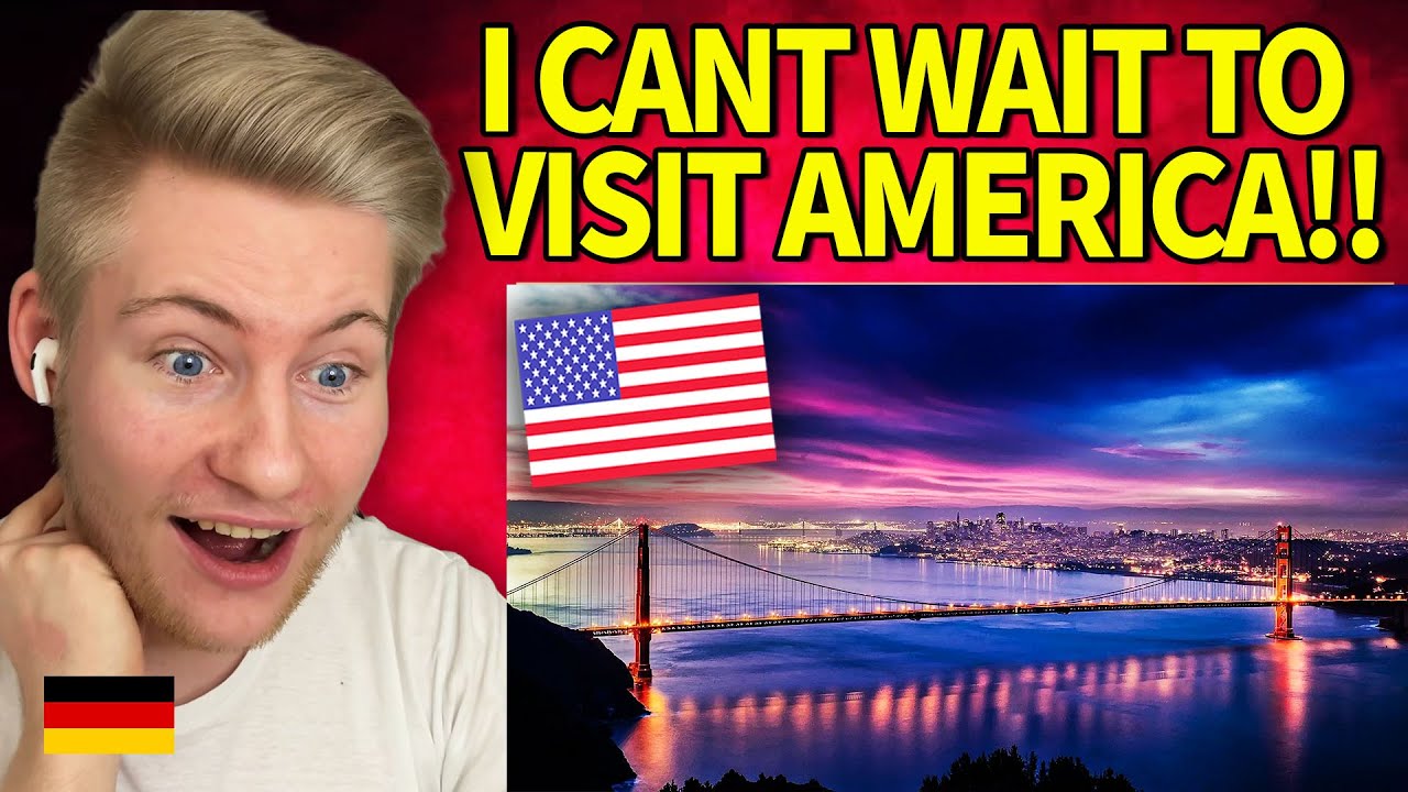 German Reacts To Visiting America Youtube