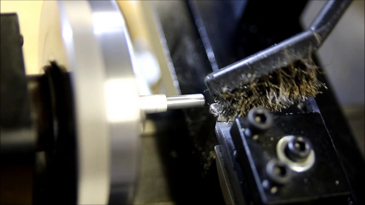 Cnc Threading 10 32 Youtube