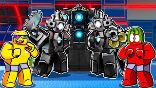 Using Every Upgraded Titan Cameraman In Toilet Tower Defense Melon ...