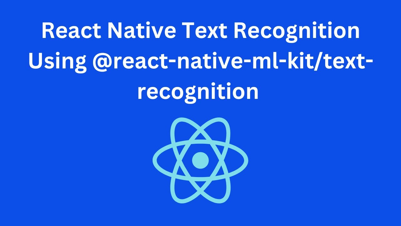 Text Recognition Using React Native React Native Ml Kit Text
