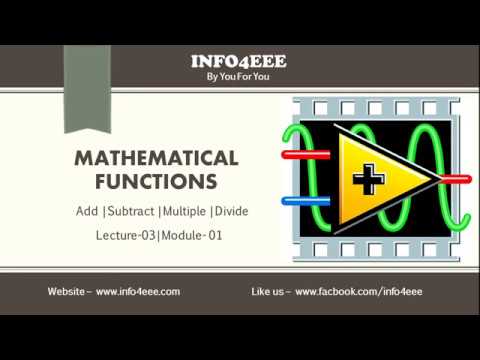 Mathematical Functions In Labview 03 Youtube