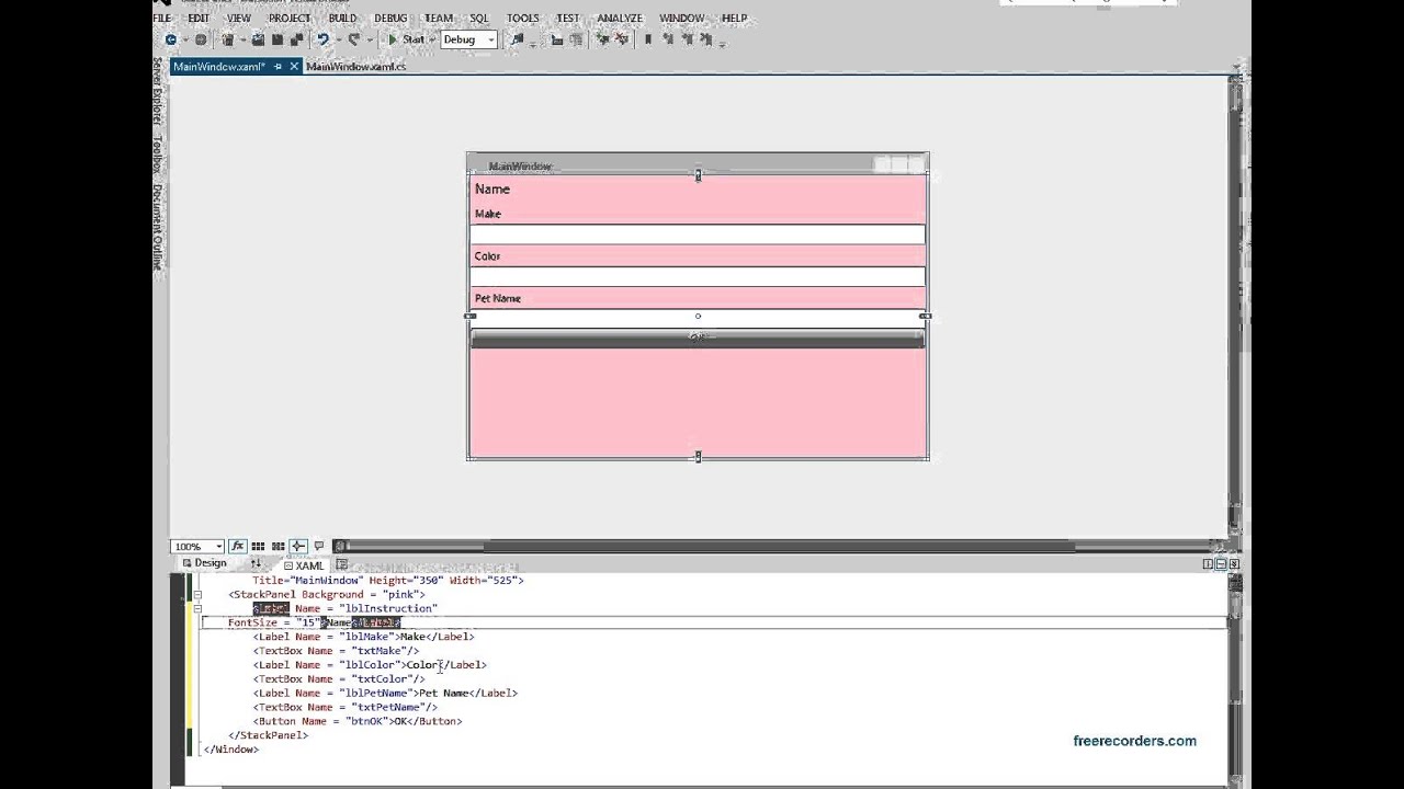 Wpf Stack Panel Youtube