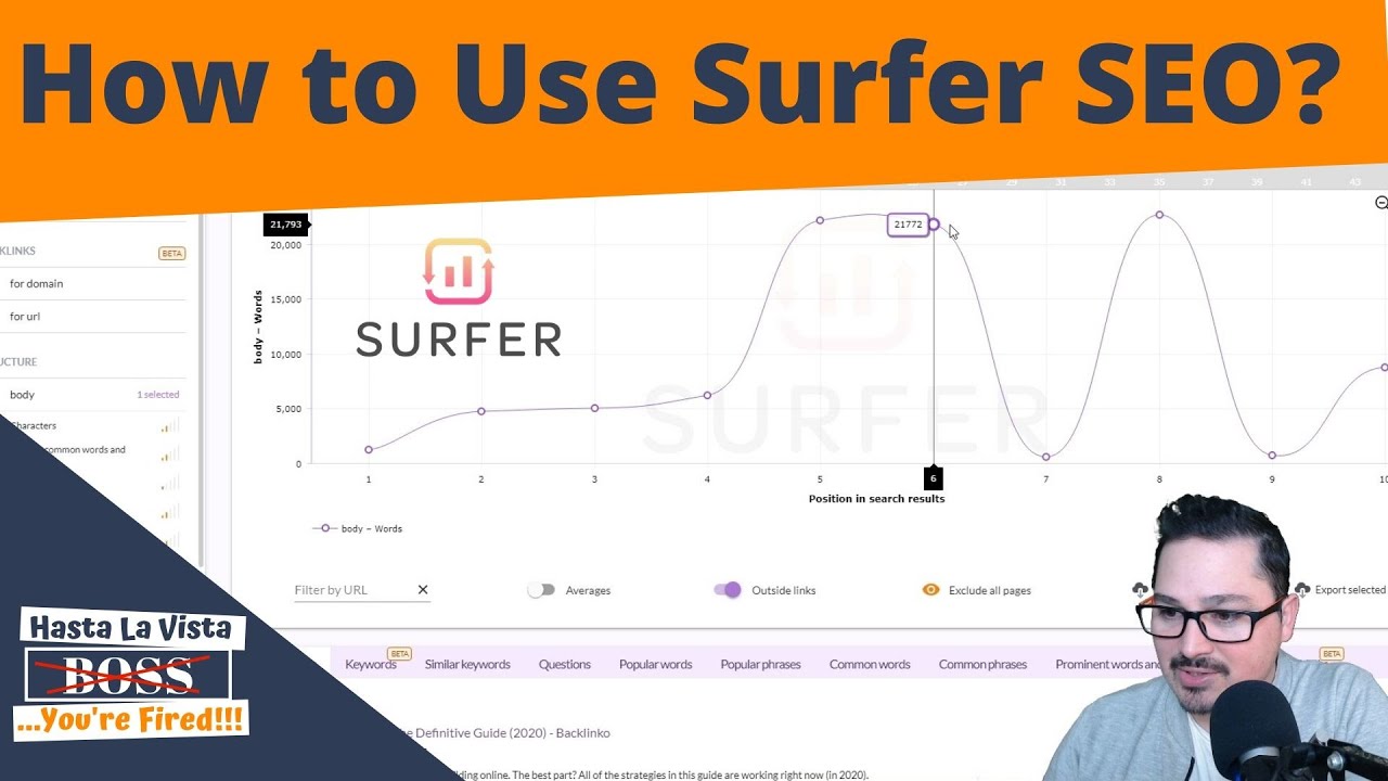 How To Use Surfer Seo For Total Beginners Serp Analysis Content