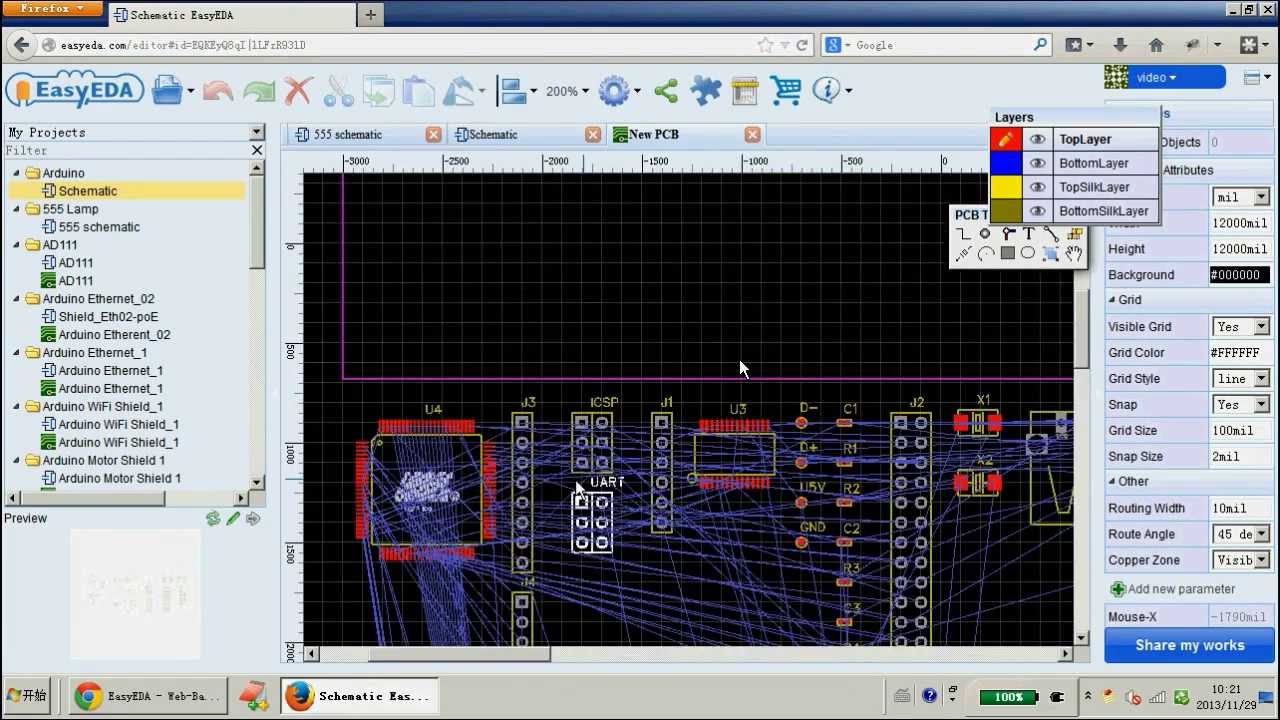 Introducing Easyeda Web Based Eda Tool Youtube
