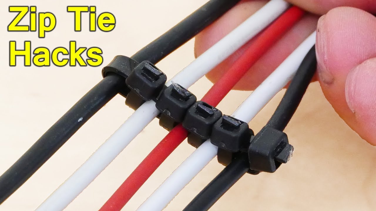 Zip Tie Life Hacks Youtube