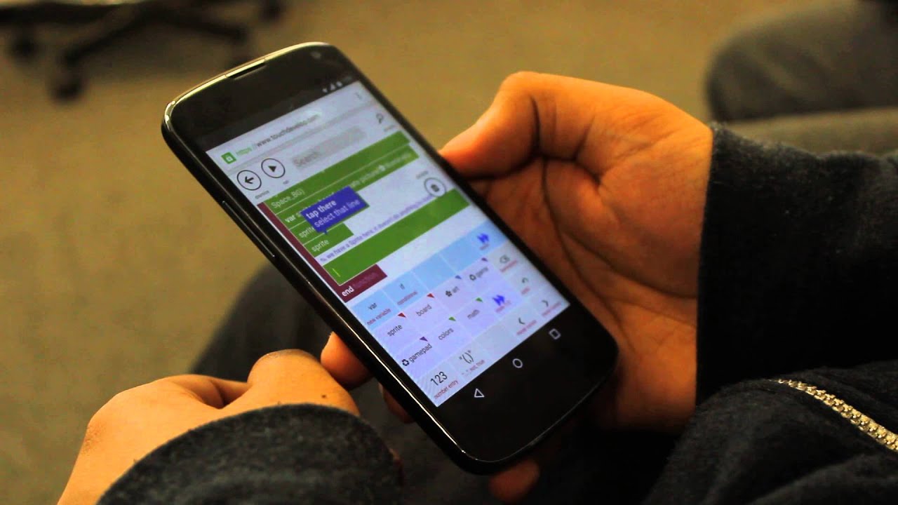 Students Coding With Touchdevelop Youtube