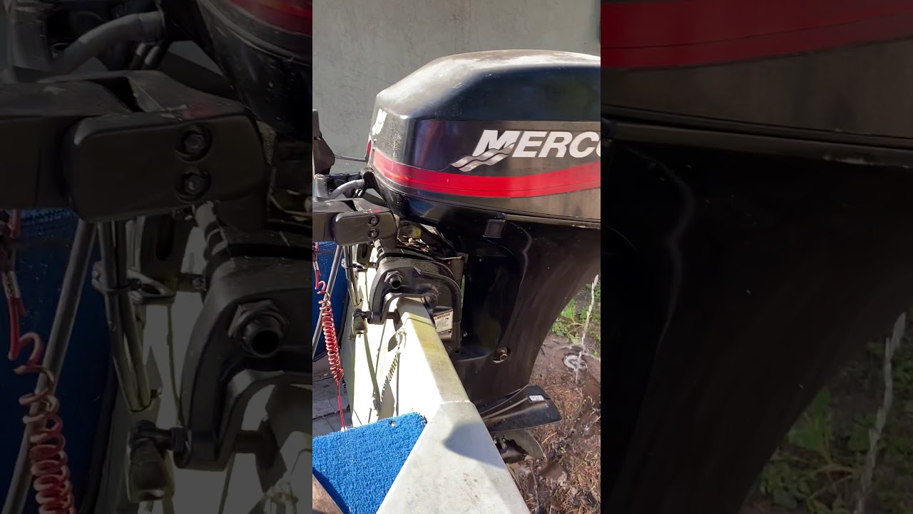 Mercury Bigfoot 25 4 Stroke Start And Idle Youtube