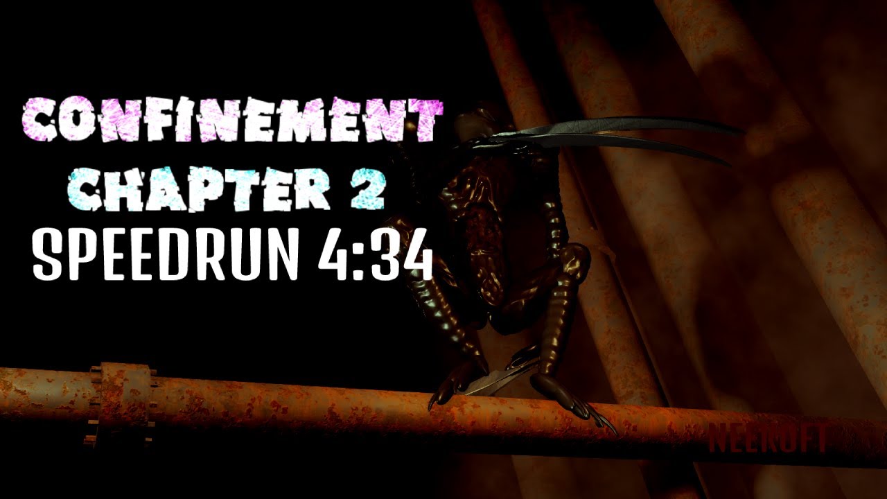 Roblox Confinement Chapter 2 Speedrun 4 34 Solo Youtube