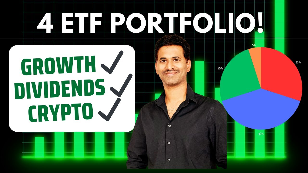These 4 Etfs Are All You Need For Growth Dividends And Crypto My