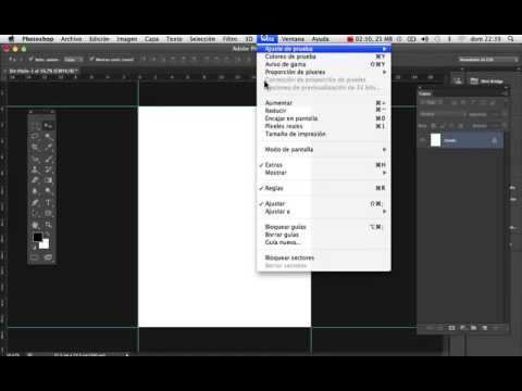 Crear Sangrado En Photoshop Youtube