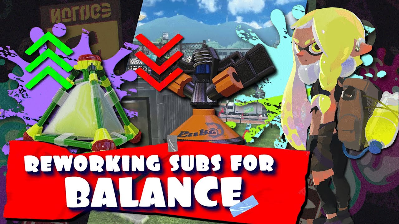 Reworking Horrible Splatoon 3 Subs Pt 1 Sprinkler Youtube