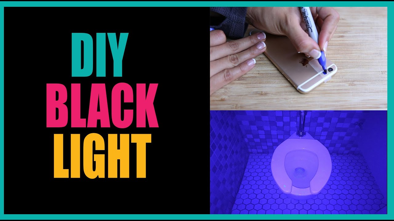 Diy Black Light Youtube