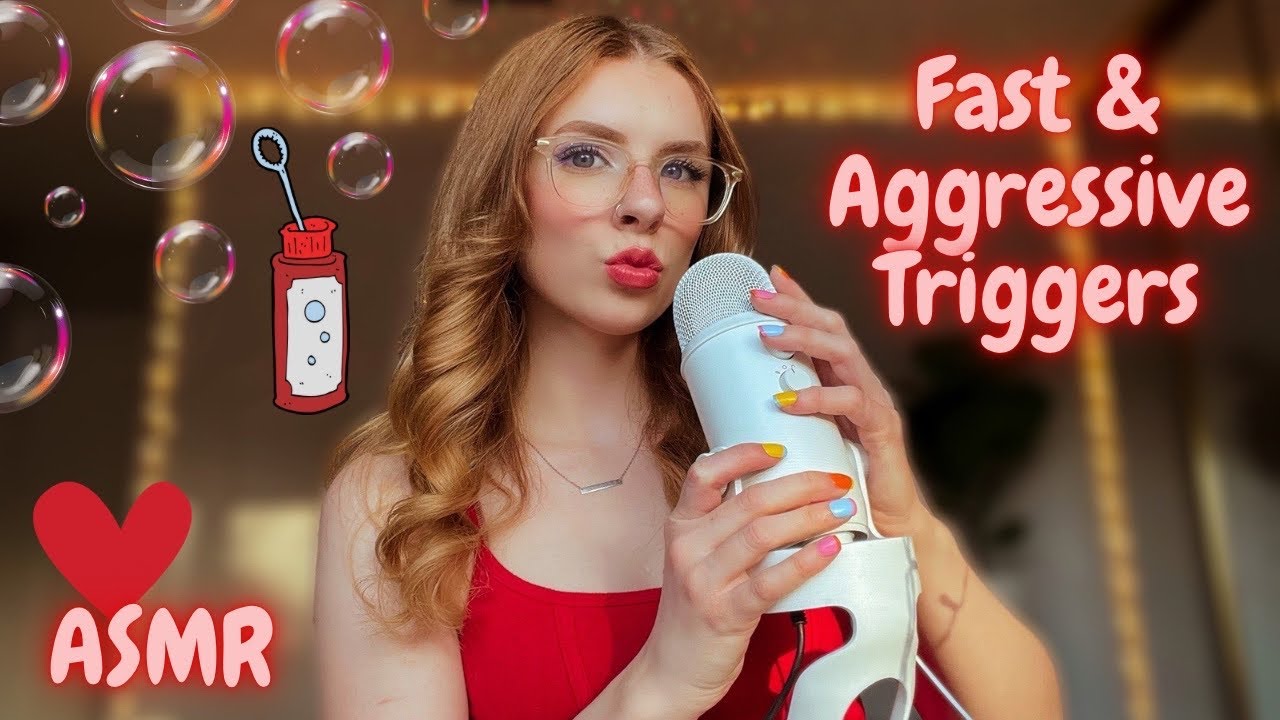 Asmr Fast Aggressive Triggers Mouth Sounds Hand Movements