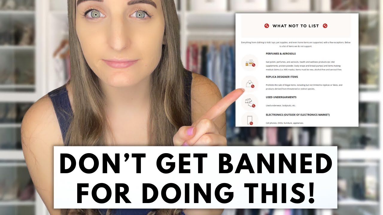 Mistakes To Avoid On Poshmark Things You Can And Can T Sell On