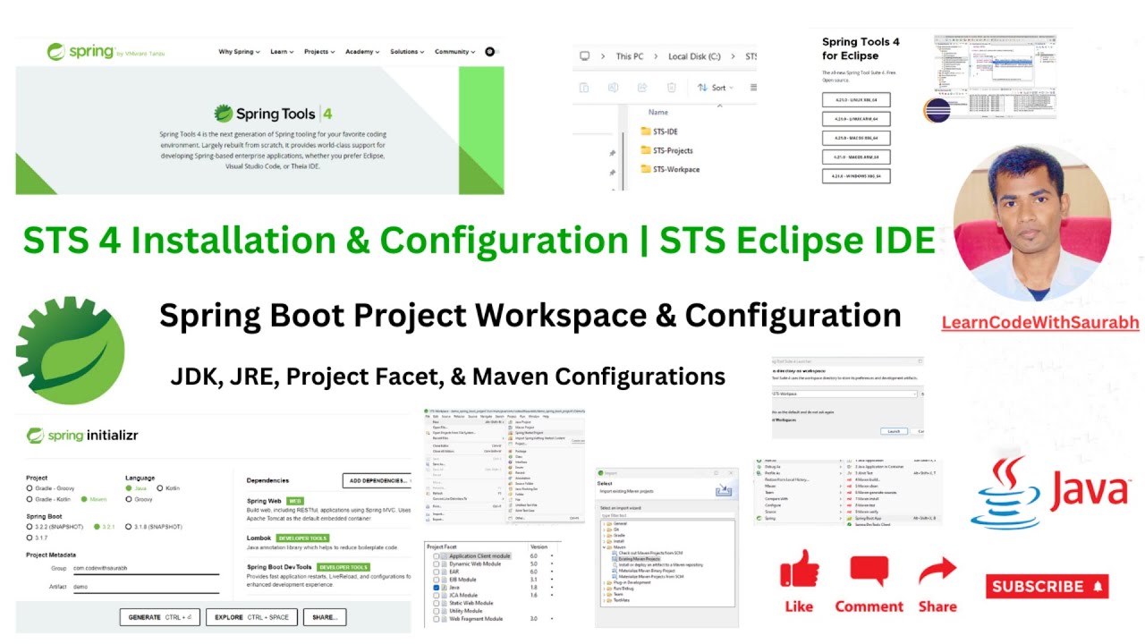 How To Install Sts In Windows Spring Tool Suite Installation Sts