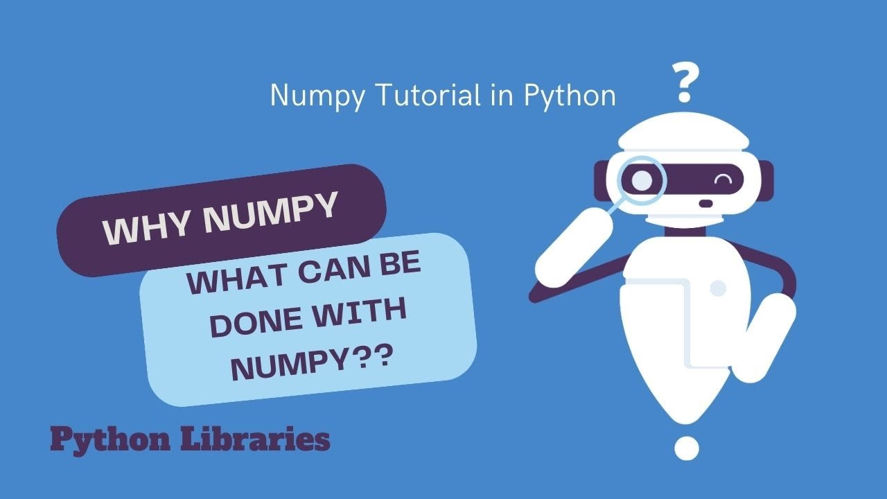 Numpy Functions In Python Part 1 Youtube