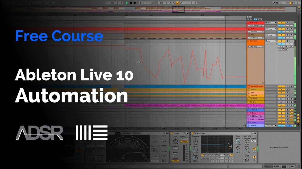 Ableton Live 10 Automation Youtube