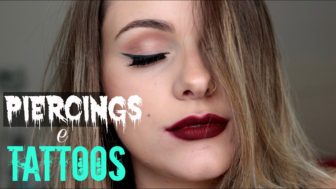 Meus Piercings E Tatuagens Youtube