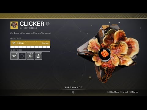 Destiny 2 Clicker Ghost Has A Secret Effect Youtube