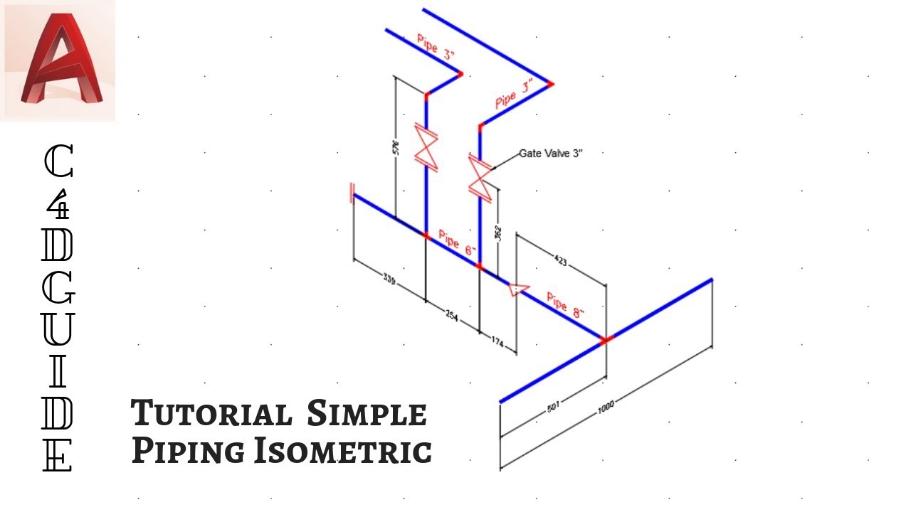 How To Draw Isometric Piping Drawing In Autocad Design Talk