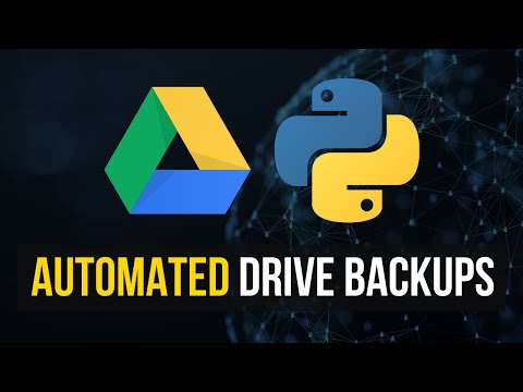 Automated Google Drive Backups In Python Youtube