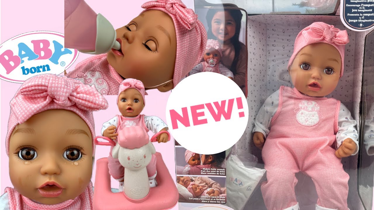 New Baby Born My Real Baby Doll Ava Unboxing Review Youtube